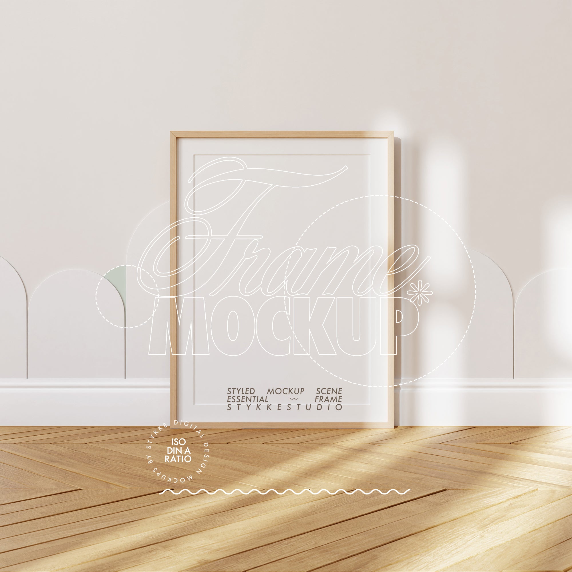 Frame Mockups for Art & Prints | Playful Kids Room Frame Mockup 09 ...