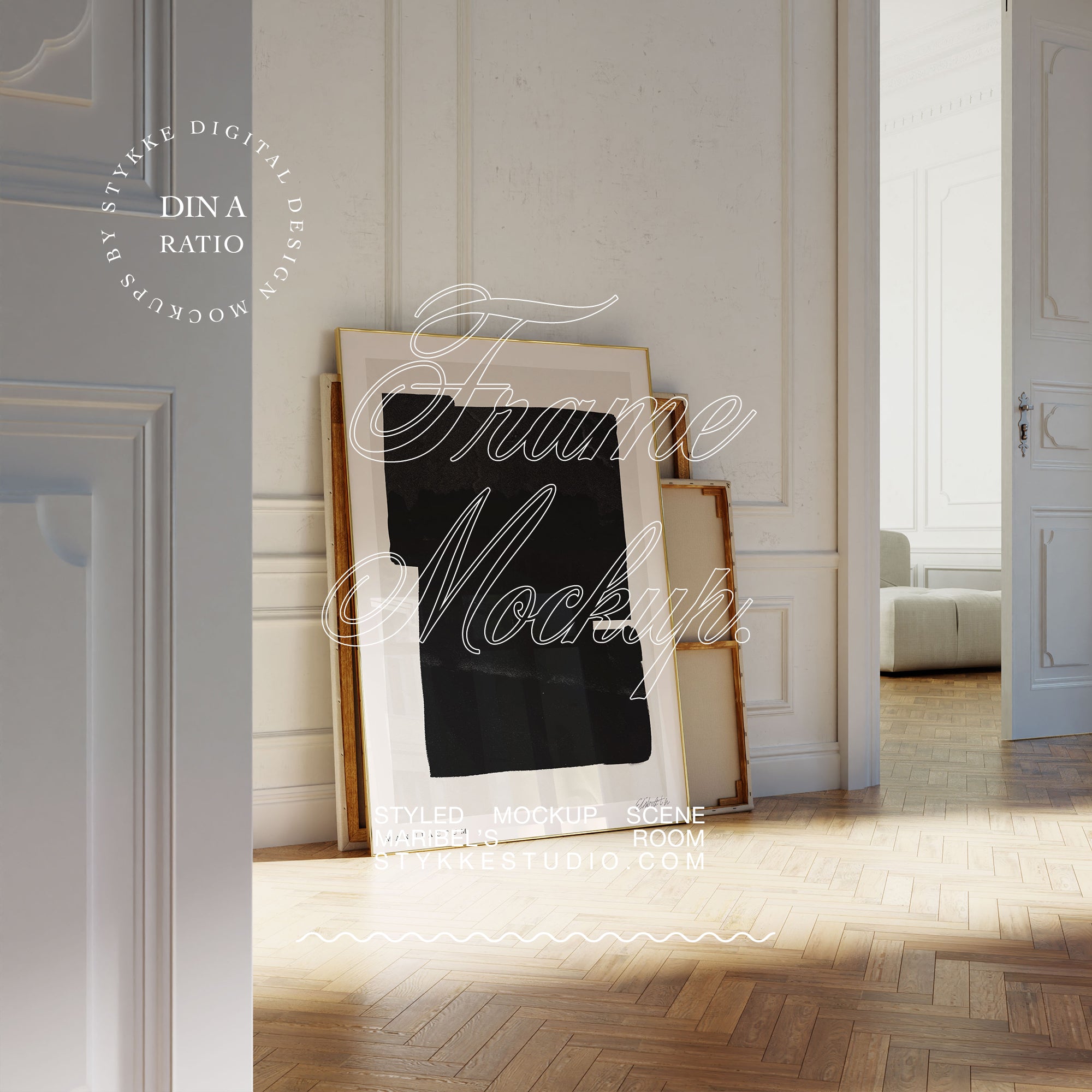 Maribel's Room 22 | 1 Frame Single Mockup – Stykke Studio