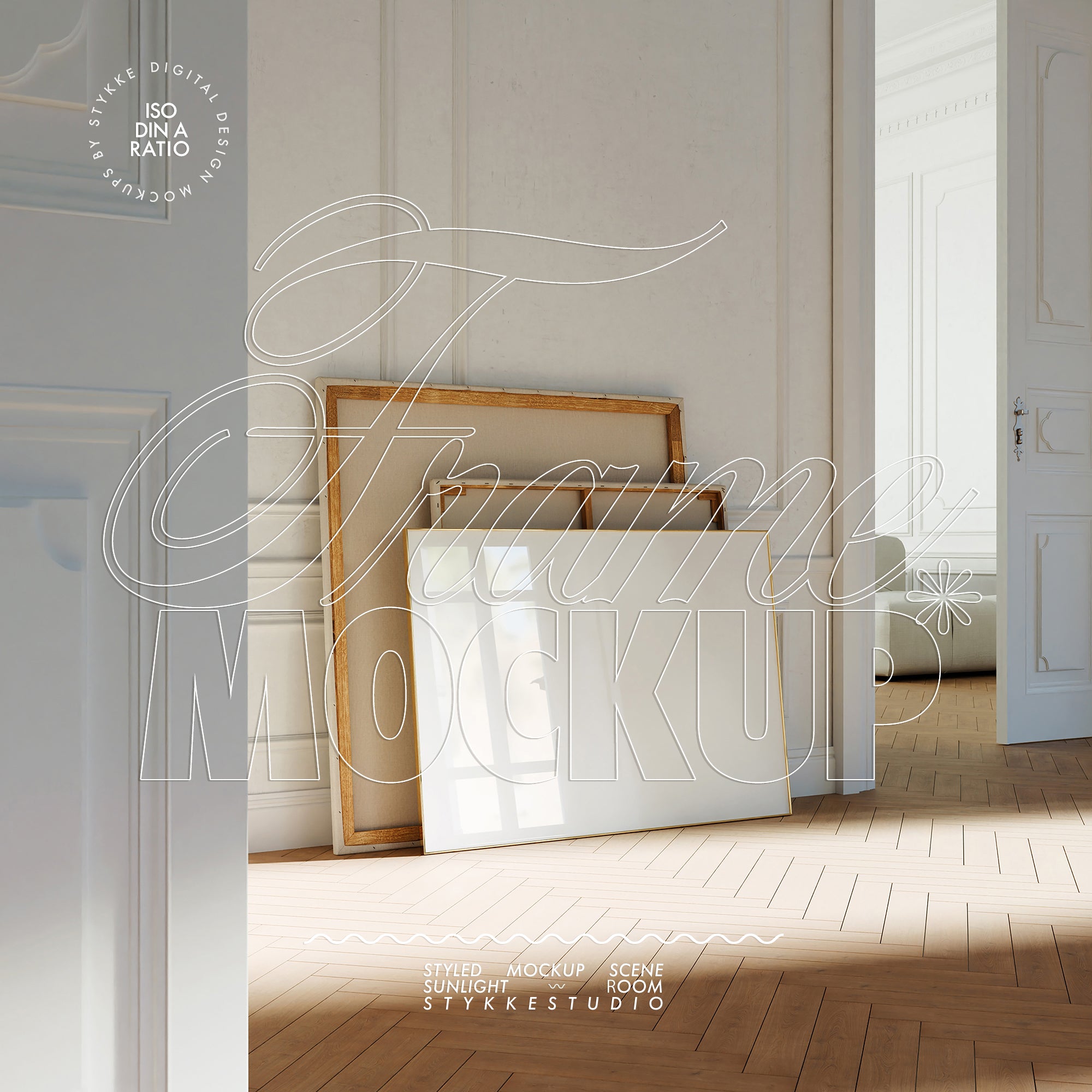 Maribel's Room 25 | 1 Frame Single Mockup – Stykke Studio