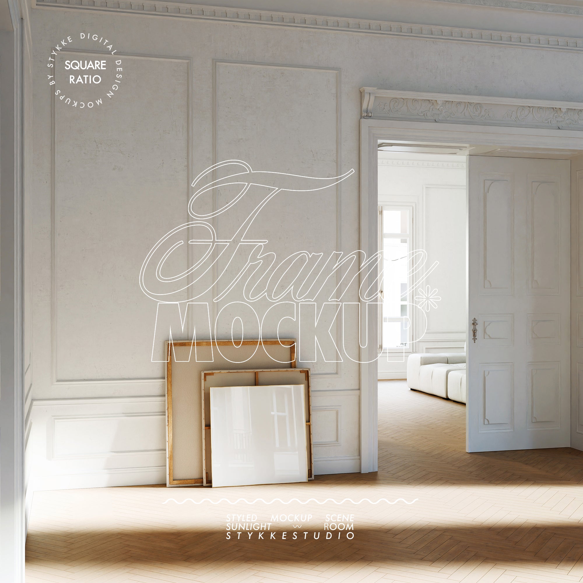 Maribel's Room 26 | 1 Frame Single Mockup – Stykke Studio