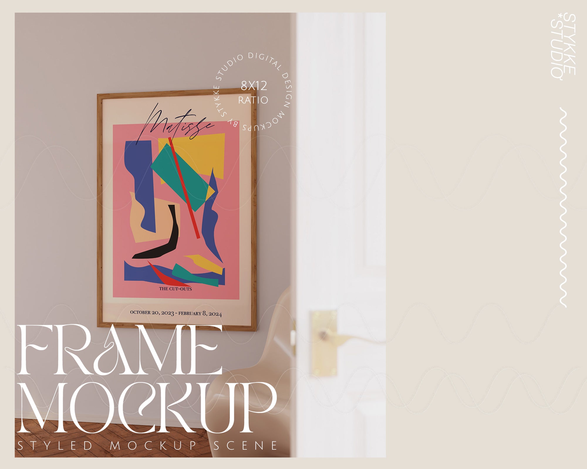 Kinga's Room 16 | 1 Frame Single Mockup – Stykke Studio