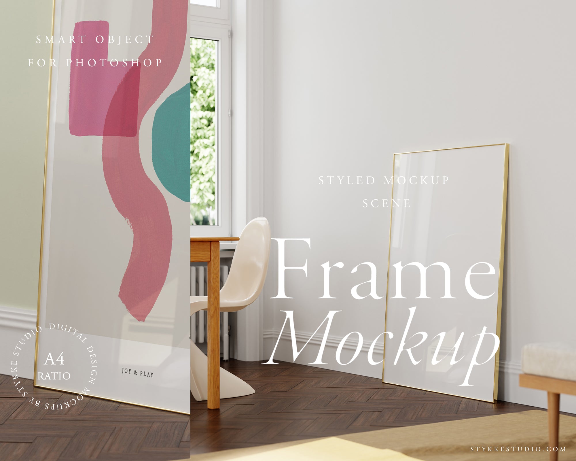 Charlotte's Room 32 | 1 Frame Single Mockup – Stykke Studio
